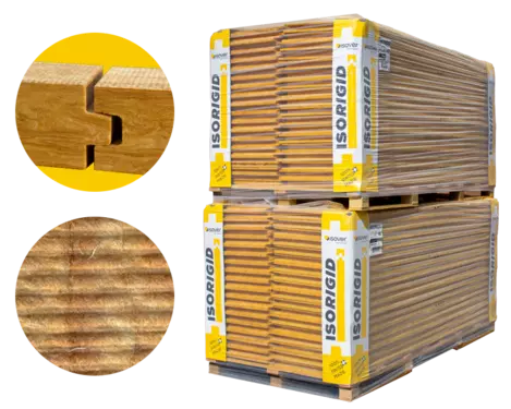 ISORIGID – Panneau isolant incombustible et écologique pour toiture ...