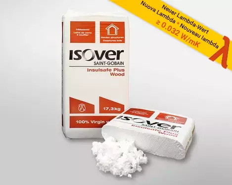 Insulsafe - Laine de verre à insuffler pour isolation thermique et ...